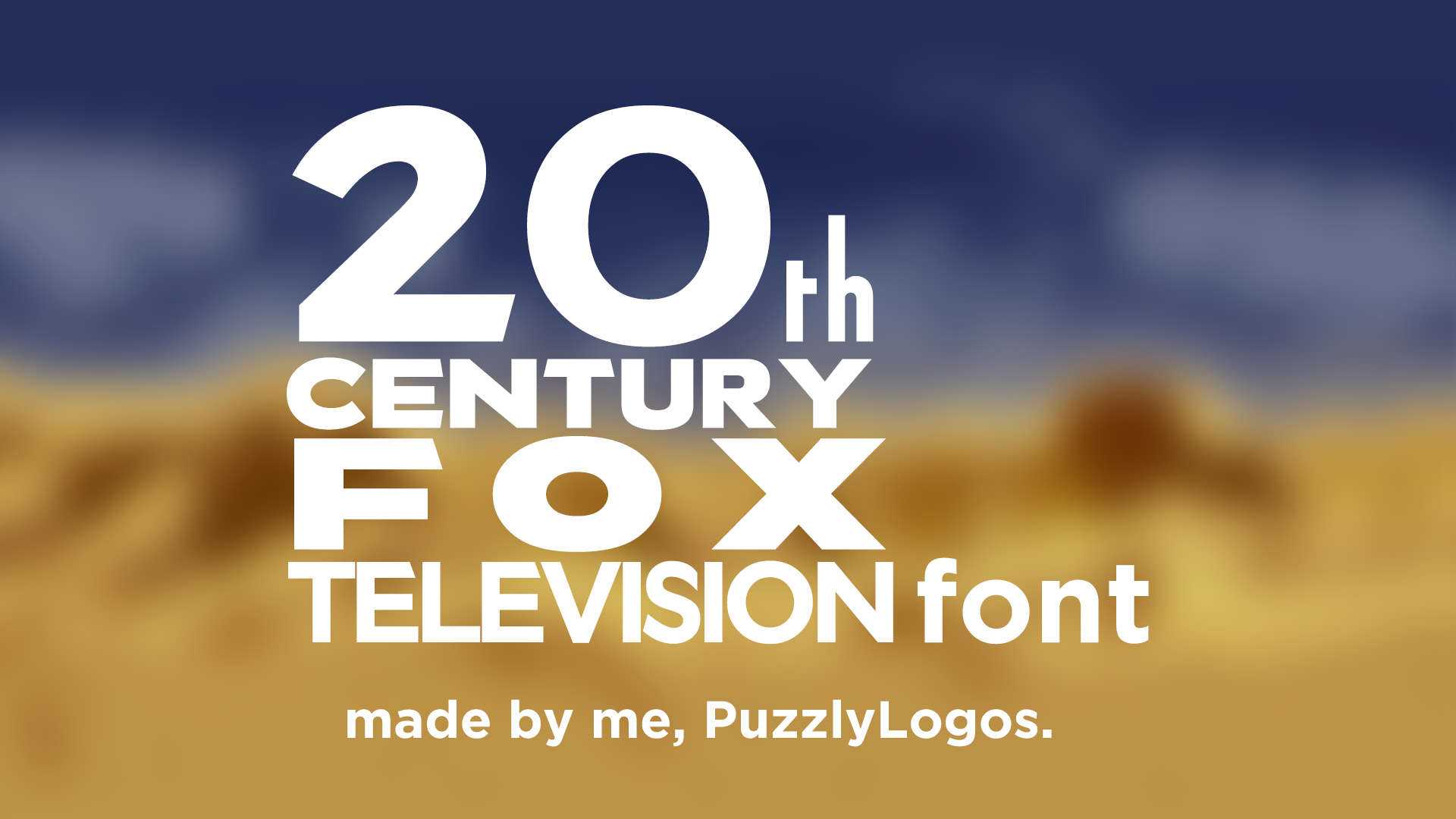 20th Television font remake by PuzzylPiece on DeviantArt