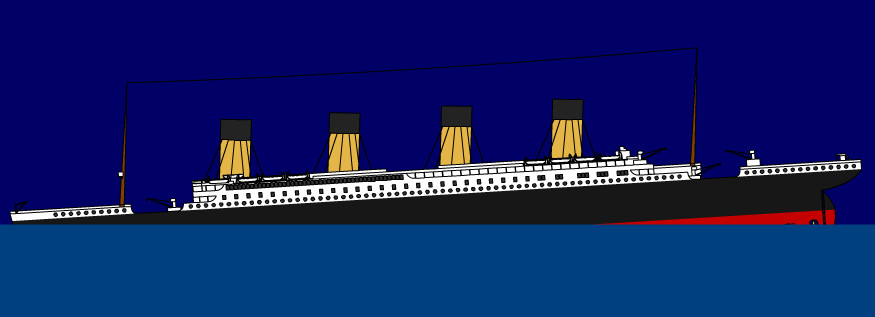 titanic sinking by bonjourmonami on DeviantArt