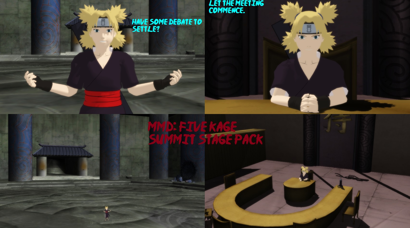 MMD: Five Kage Summit Stage Pack by Xylem980 on DeviantArt