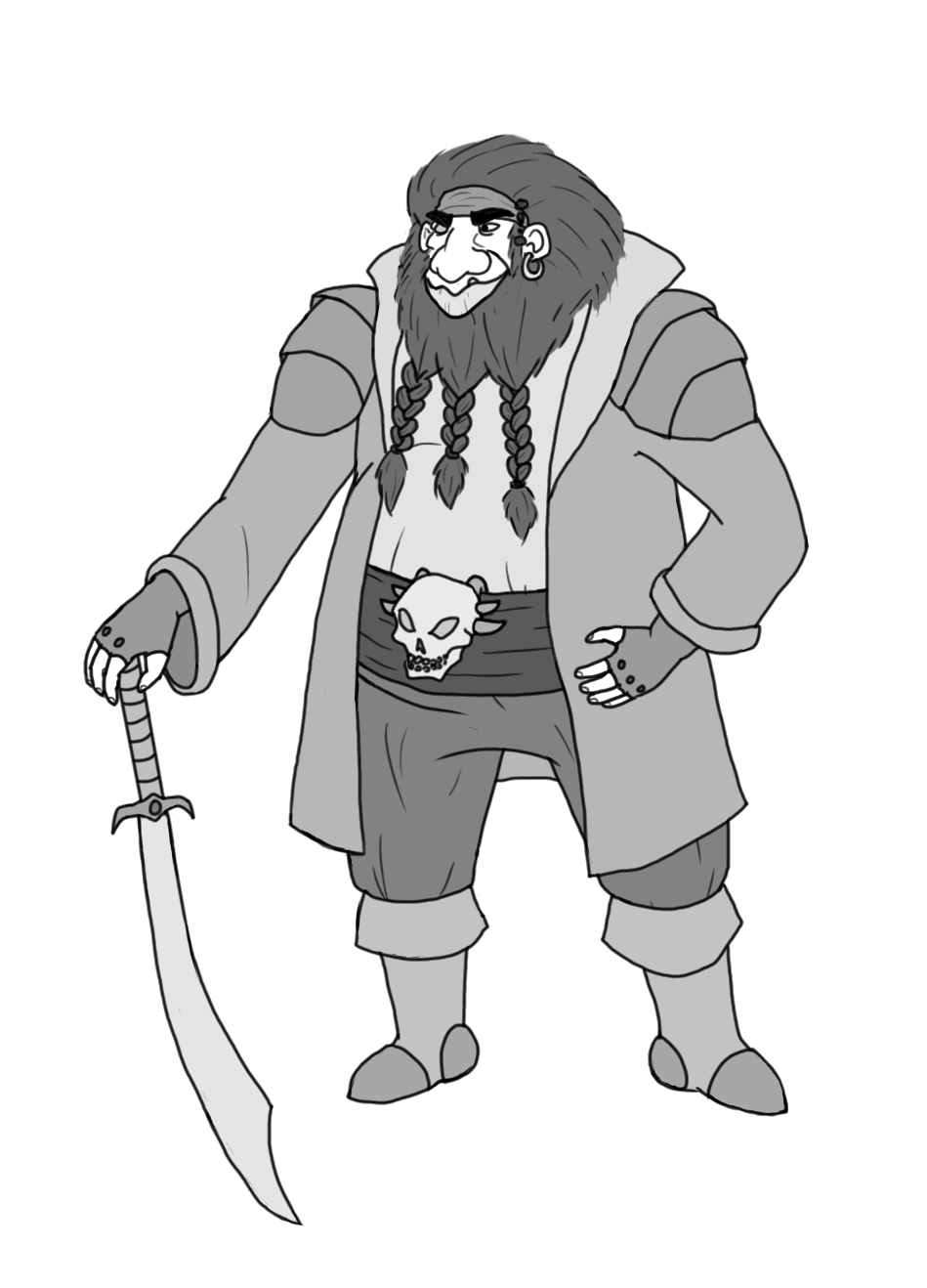 Pirate Captain by Nancon on DeviantArt