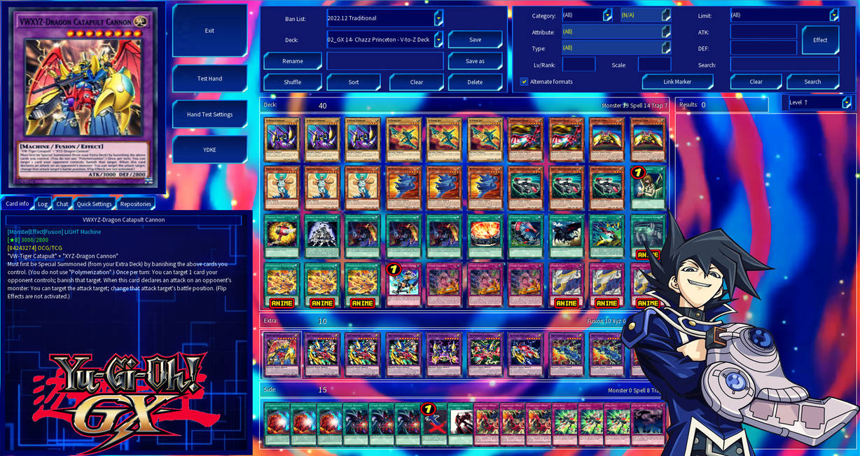 5 Materials! Chazz Princeton V-to-Z Deck !! by MAXPOWER1314 on DeviantArt