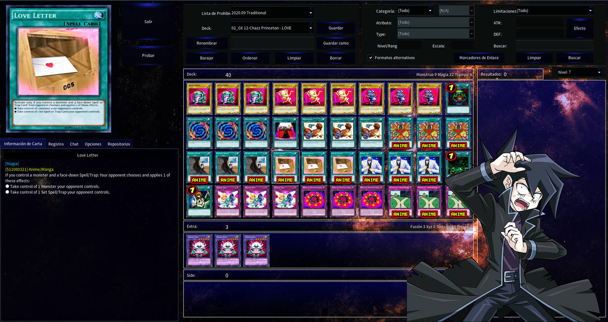 Chazz Princeton - Chazz-anova LOVE Deck!!! by MAXPOWER1314 on DeviantArt