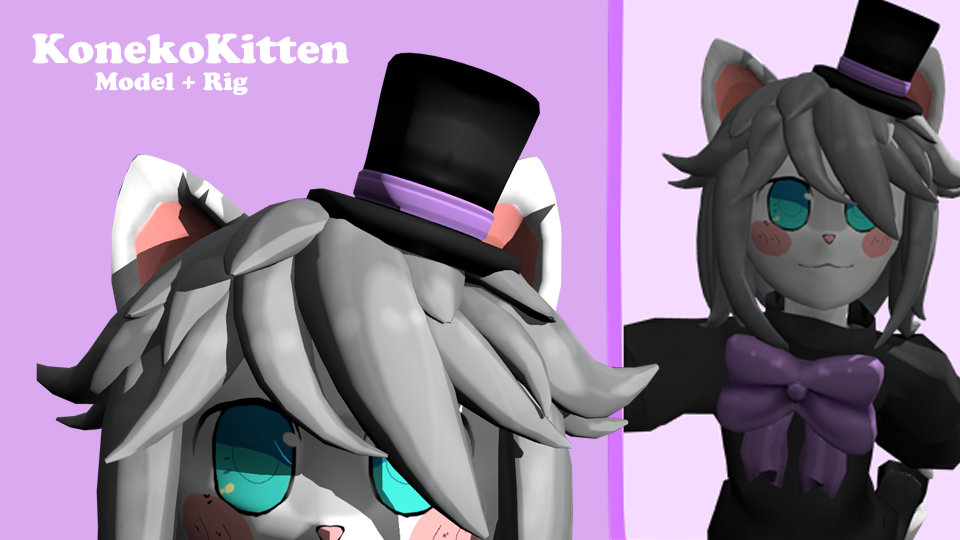 KonekoKitten Model by Rosey-Shammy on DeviantArt