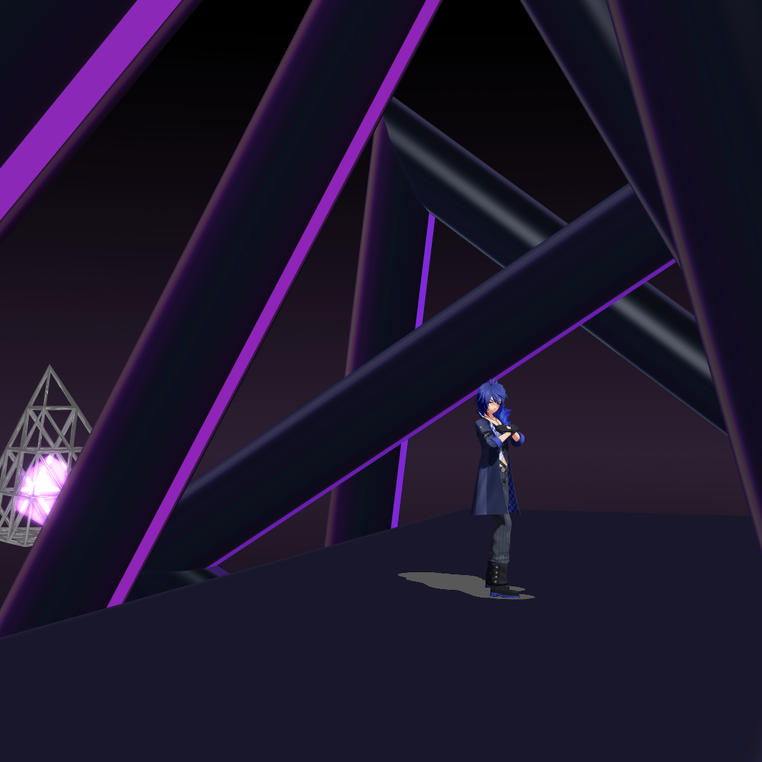 MMD STAGE Ultra Violet V2 by Shiroganeyuki on DeviantArt