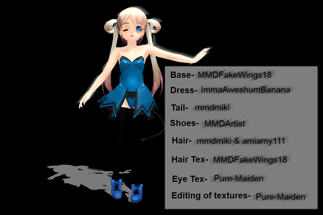 MMD DL- 100 Watchers Gift by Lol-Hi-I-Moved on DeviantArt