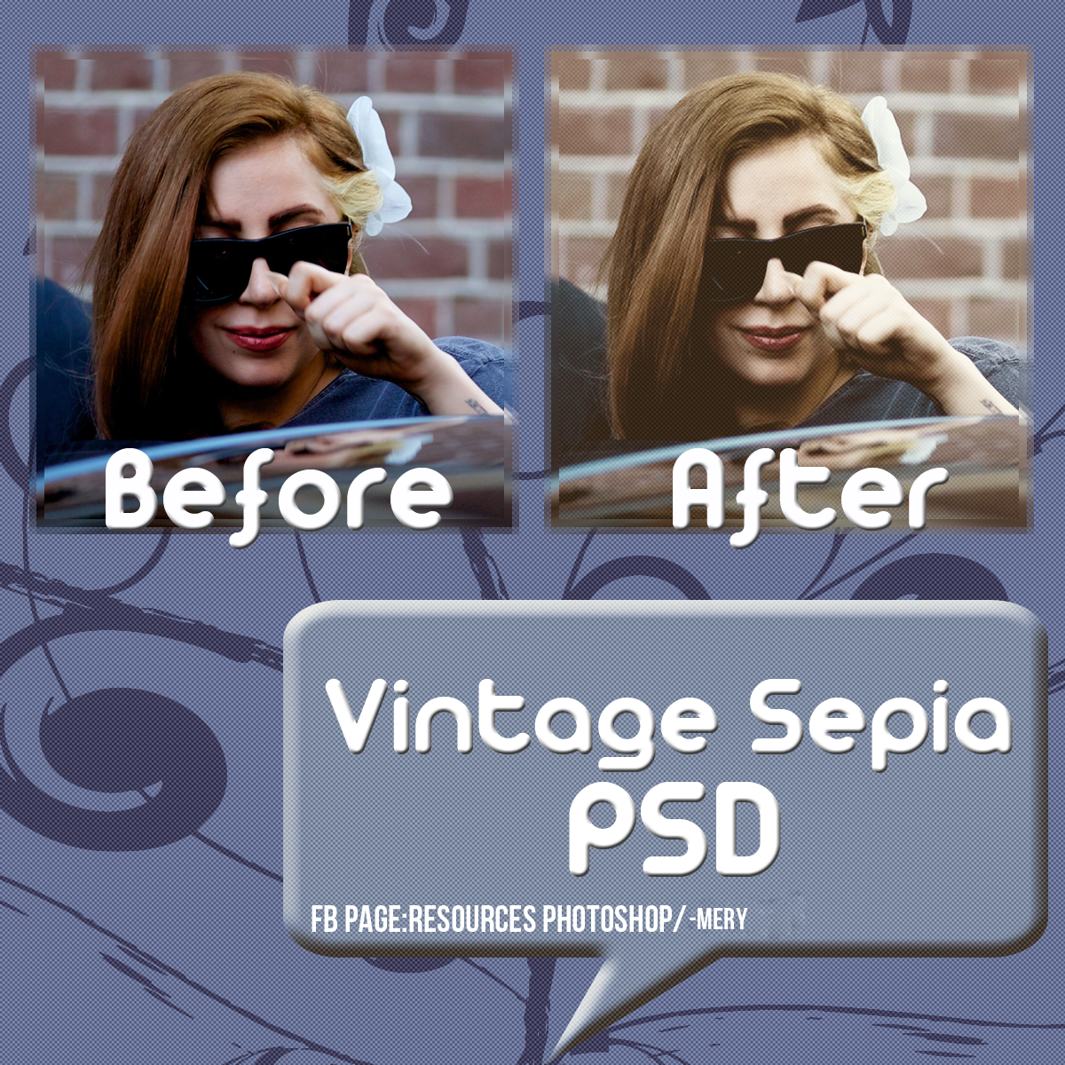 Vintage Sepia PSD by ResourcesPhotoshop1 on DeviantArt