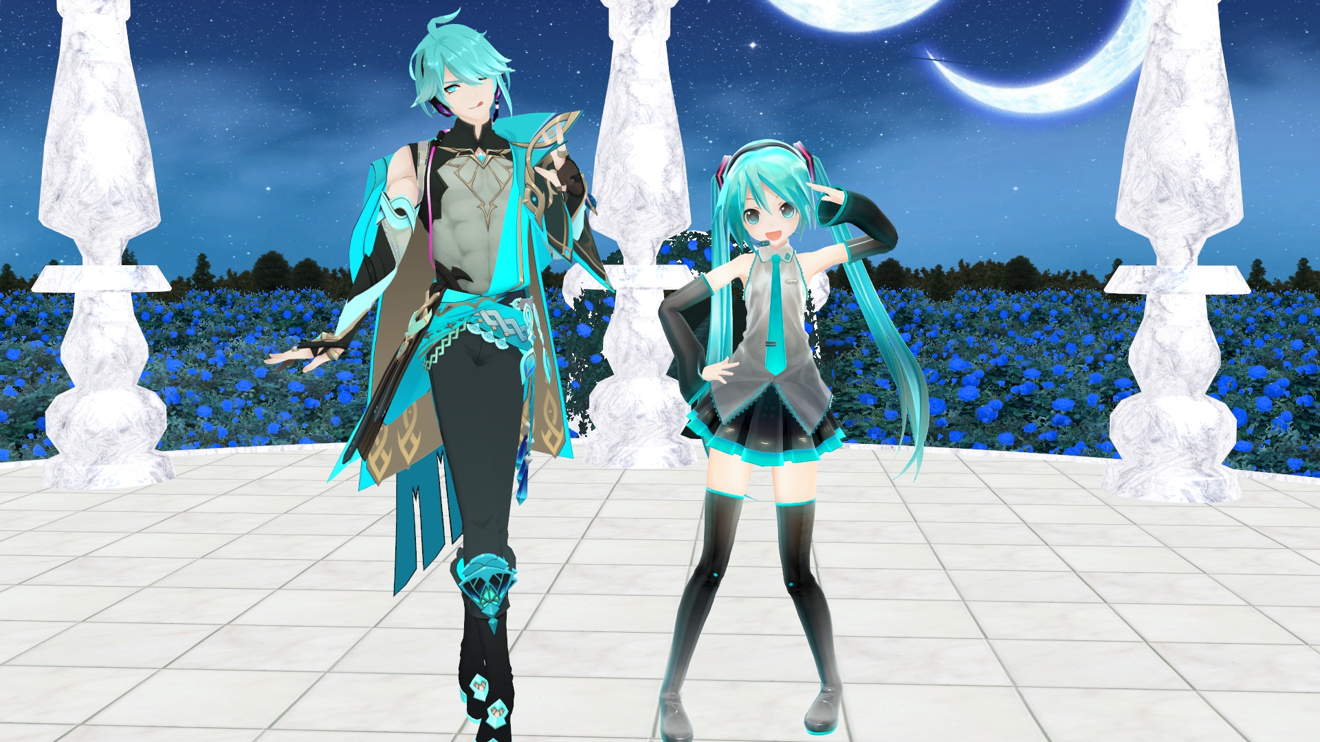 Miku Alhaiham recolor by FighterKang on DeviantArt