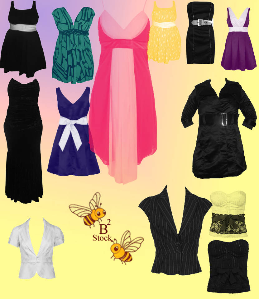 Dress Brushes 2 by B-SquaredStock on DeviantArt