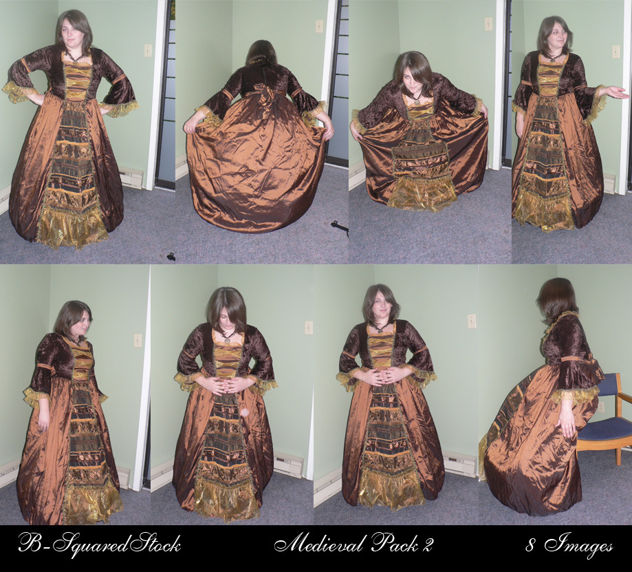 Medieval Dress Pack 2 by B-SquaredStock on DeviantArt