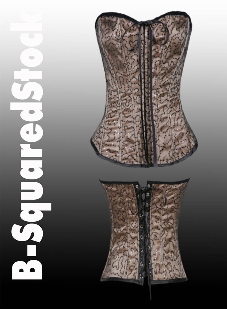 Corset 2 Front and Back PSD by B-SquaredStock on DeviantArt