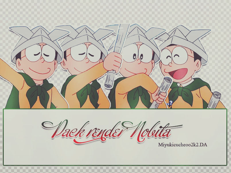 - Pack render Nobita by Miyukicucheoo2k2 on DeviantArt