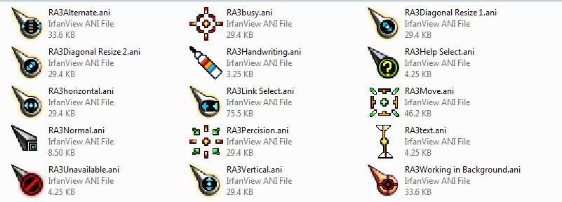 Red Alert 3 Cursors by big8082004 on DeviantArt