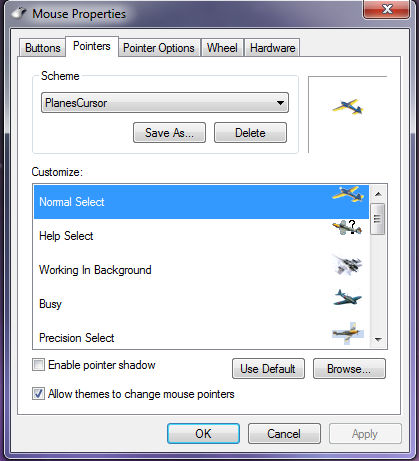 Plane cursors by big8082004 on DeviantArt