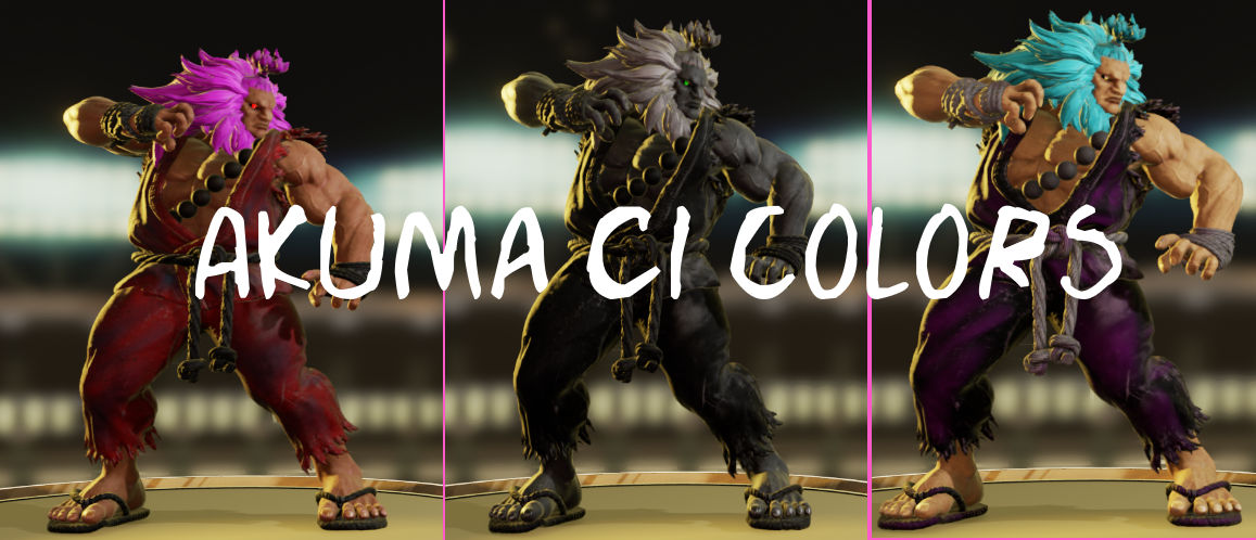 Akuma C1 Color Mod by zynzeroh on DeviantArt