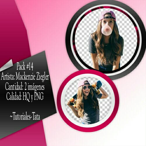 Mackenzie Ziegler Pack Png by Tutoriales-Tata on DeviantArt