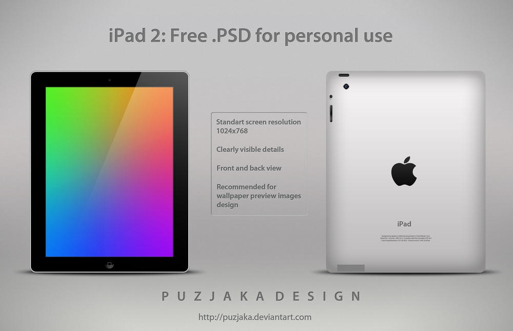 iPad 2 by Puzjaka on DeviantArt