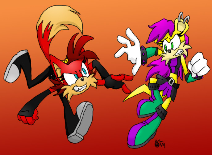 Fiona VS. Mina by jellyskink on DeviantArt