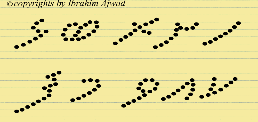 Traceable dhivehi font by Ibrahim Ajwad by Ajwad110 on DeviantArt