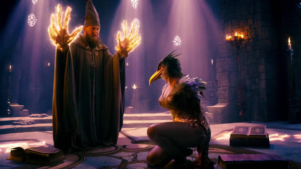 Bird Girl TF by herosand on DeviantArt