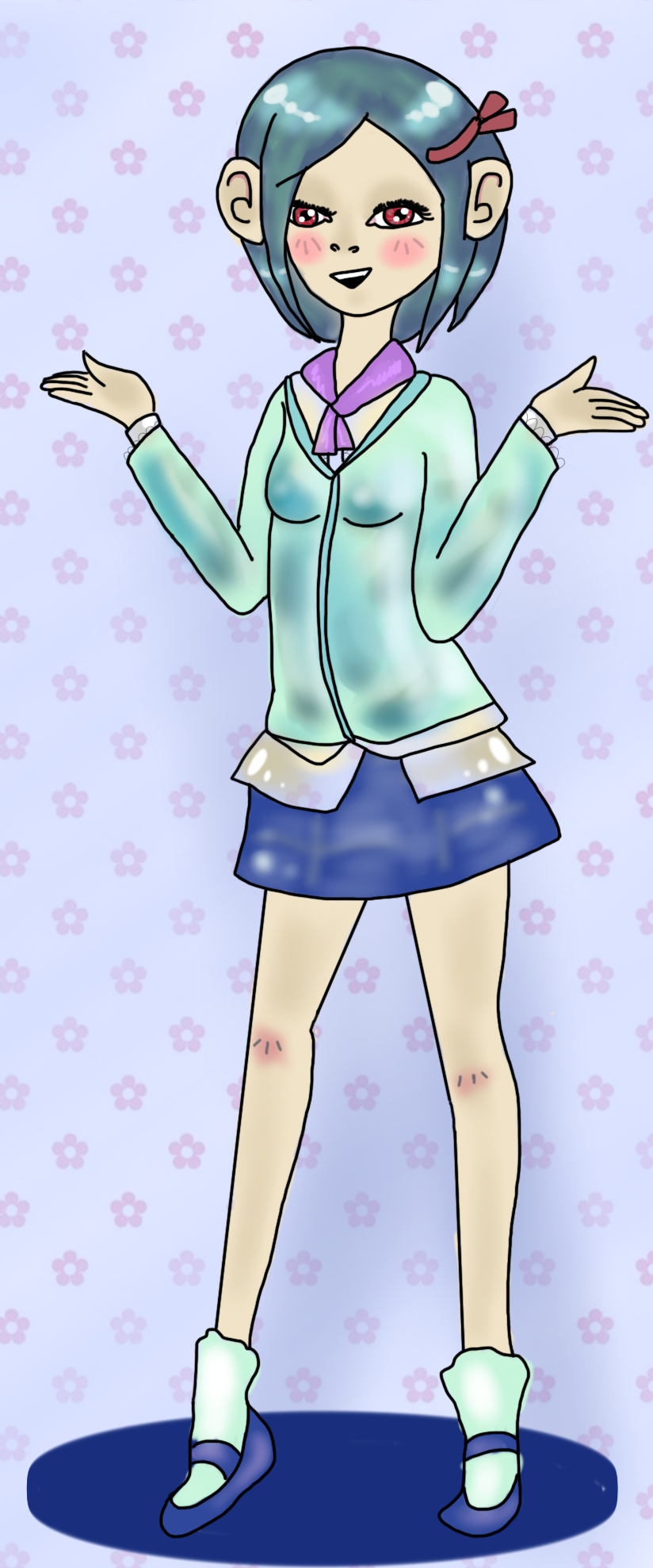 Contest Entry - Maddy-Chann's OC Umi by EuropaAstronaut on DeviantArt