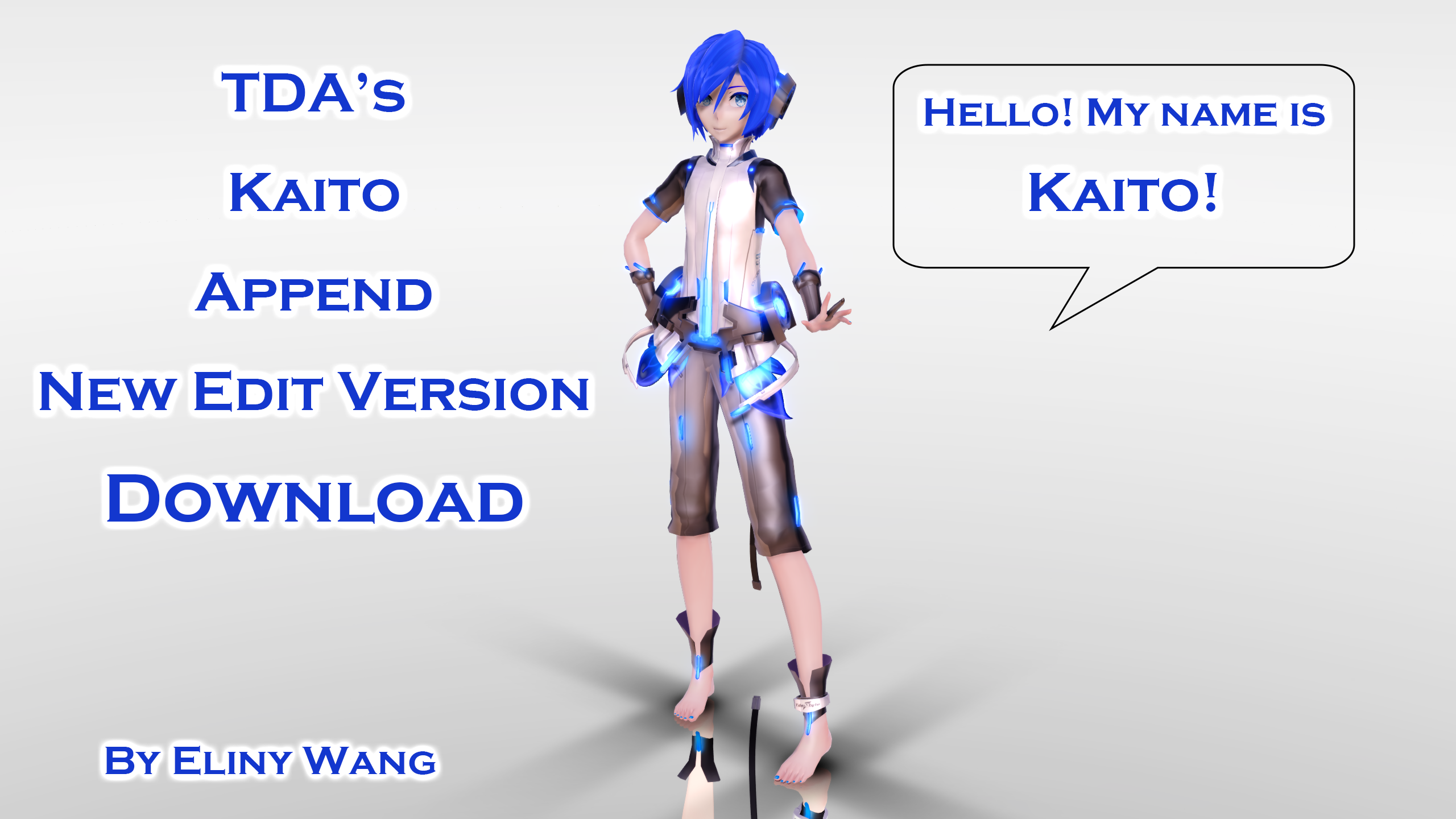 Tda Kaito Append New Edit Download by Elinital on DeviantArt