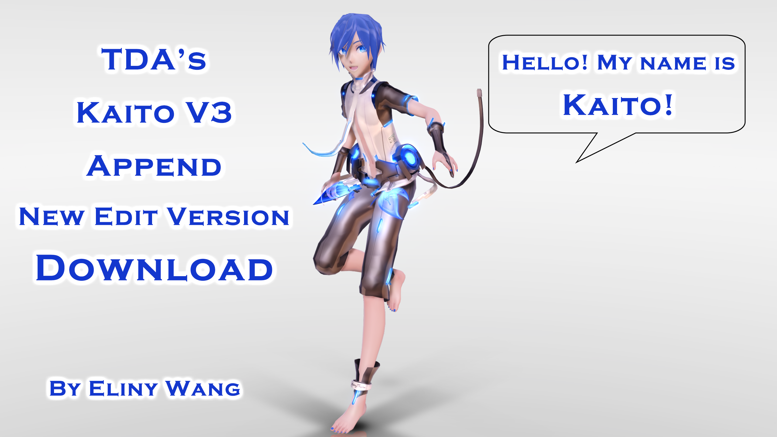 Tda Kaito Append V3 New Edit Download by Elinital on DeviantArt