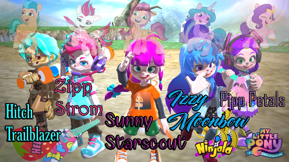 MLP Gen 5 (Ninjala) (DL) by Ender-The-Inkling on DeviantArt