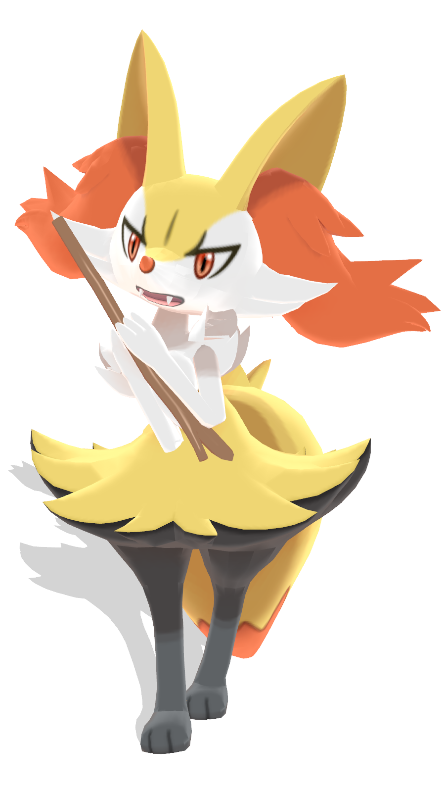 #654 - Braixen Download by kaahgome on DeviantArt