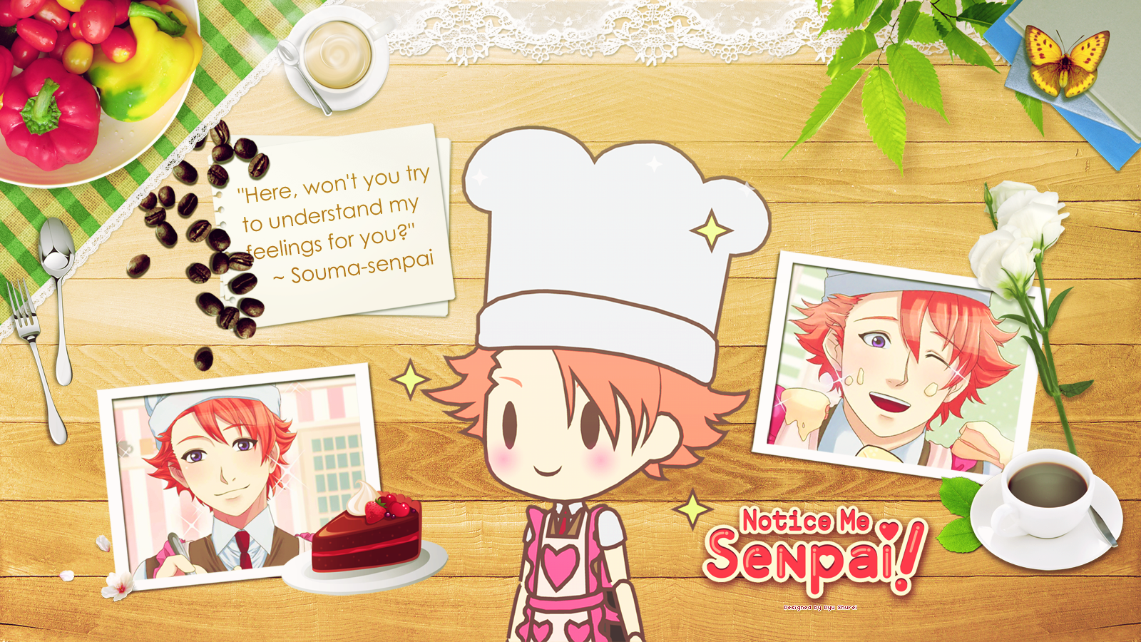 Notice Me Senpai Wallpaper