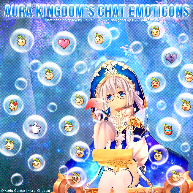 Aura Kingdom Chat Emoticon Pack by ryushurei on DeviantArt