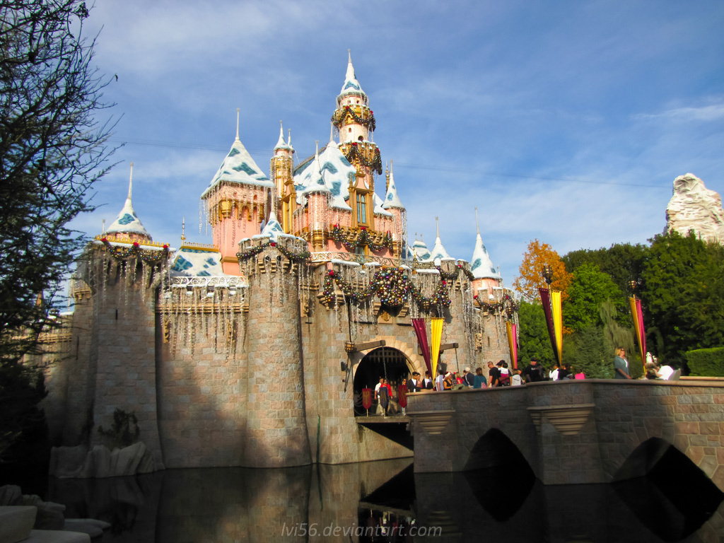 Disney Castle Sunset Wallpaper by LVI56 on DeviantArt