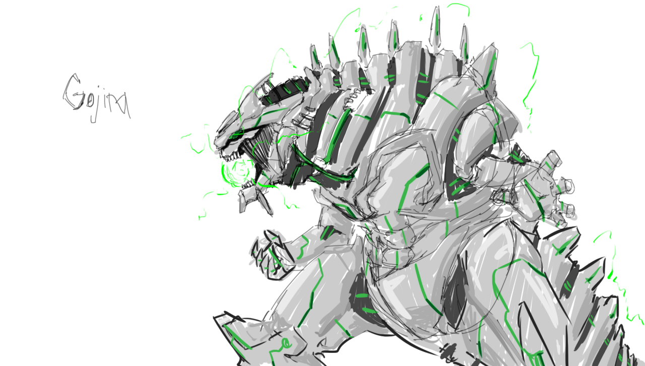 Mecha Godzilla by kmoua2256 on DeviantArt