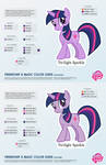Fluttershy Color Guide 2.0 [UPDATED] by kefkafloyd on DeviantArt