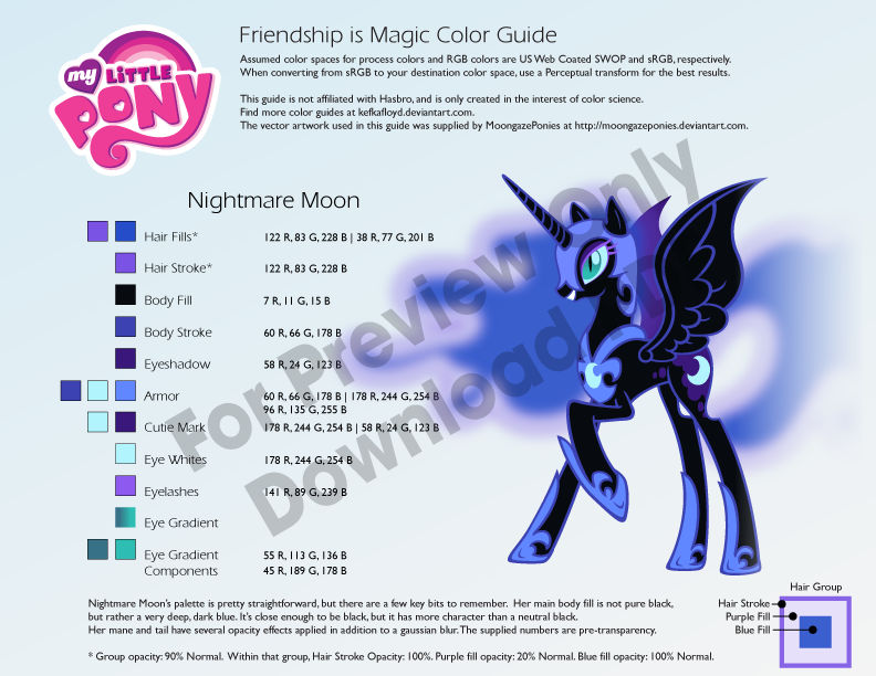 how to draw nightmare moon