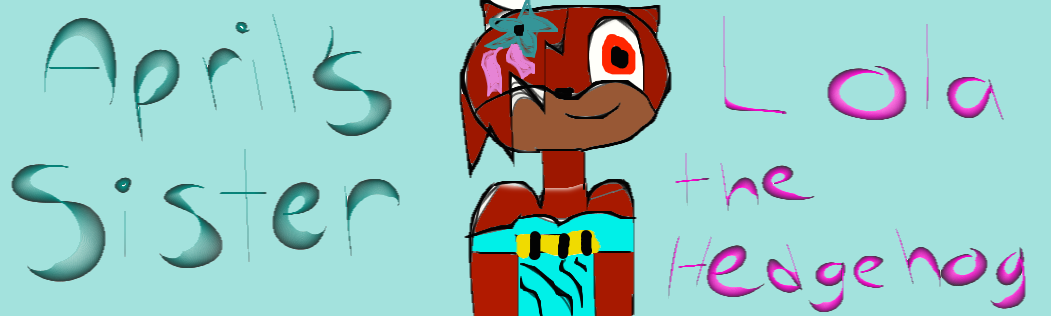 Lola the hedgehog by Saeshy1234 on DeviantArt