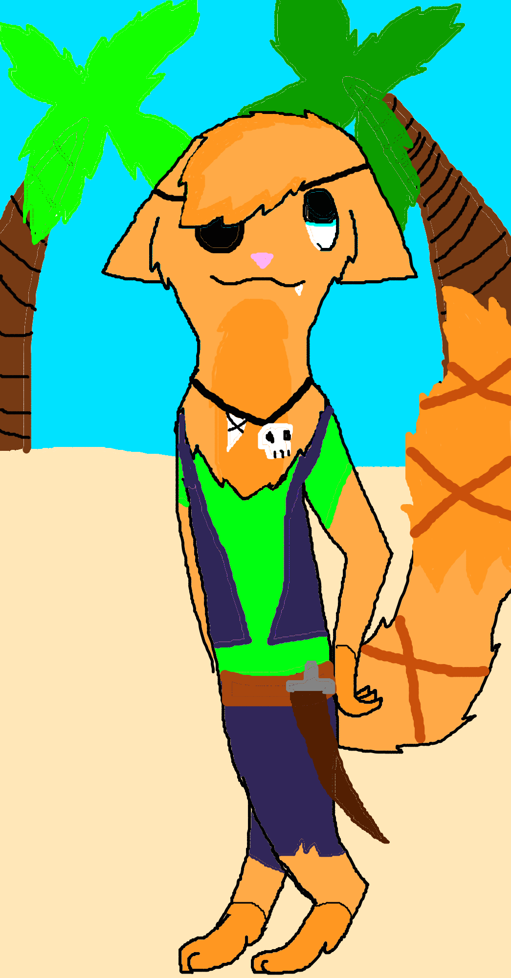 Ginger The Pirate by hibuddylps on DeviantArt