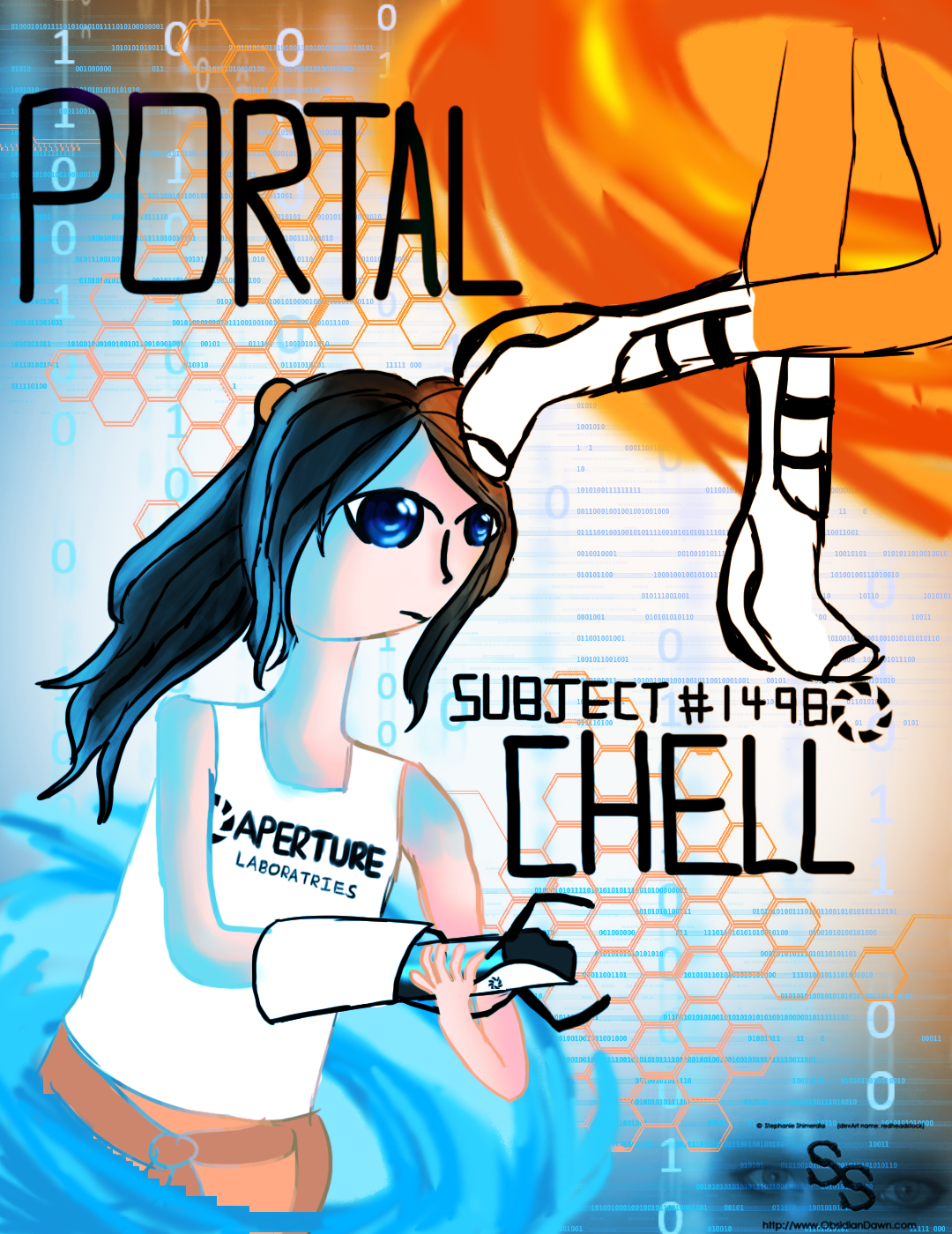 Portal by mocawafflez on DeviantArt