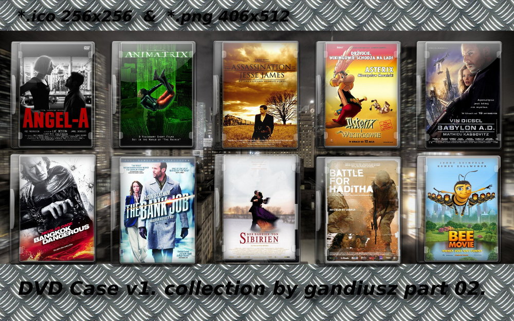 DVD Case v1 collection part 02 by gandiusz on DeviantArt