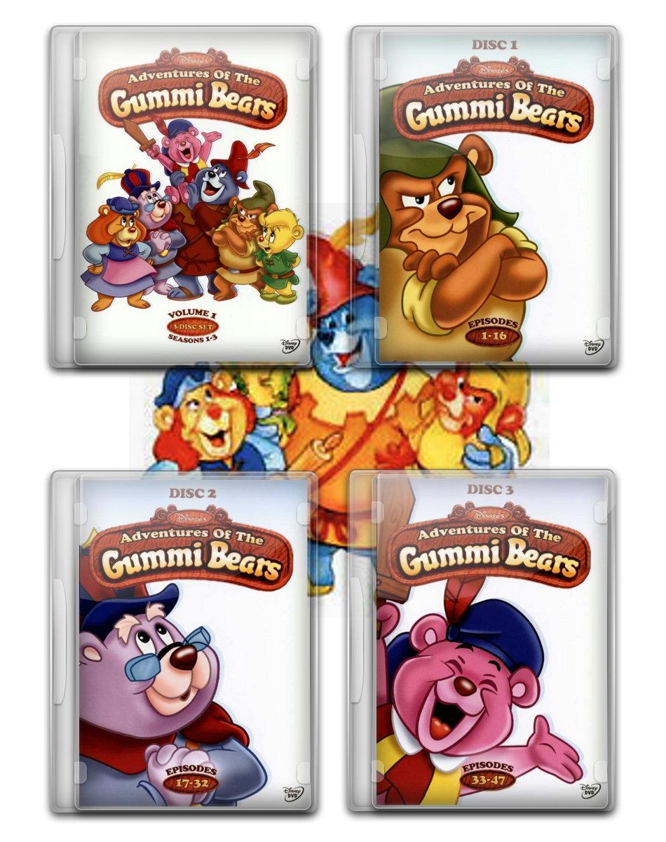 Gummi Bears DVD Case Icon Pack by gandiusz on DeviantArt