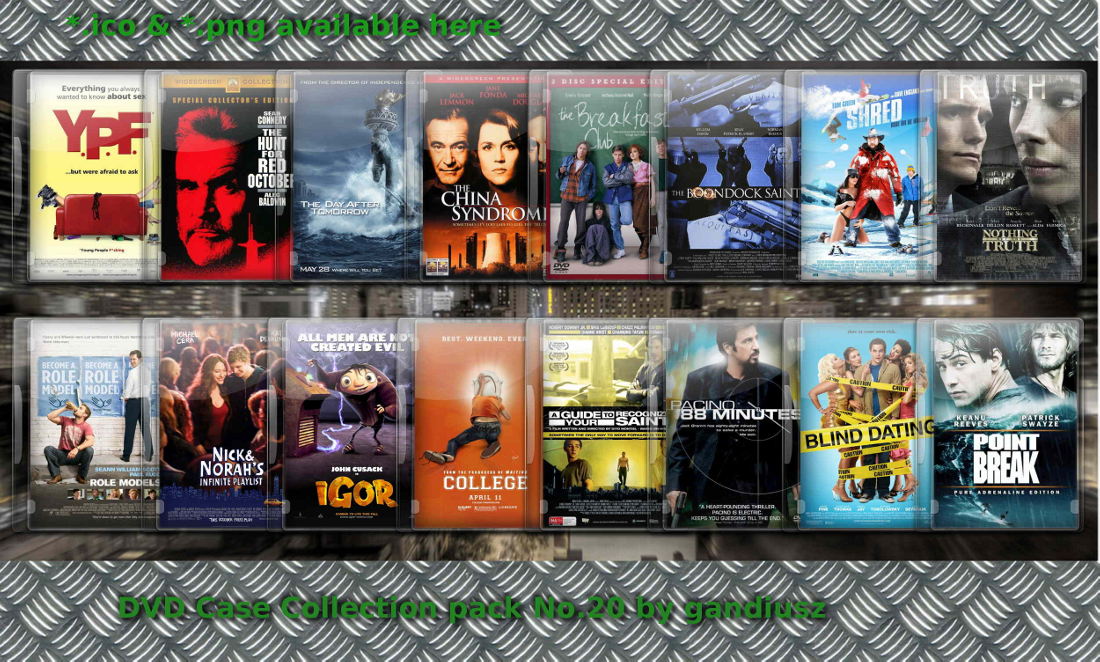 DVD Case v1 collection part 20 by gandiusz on DeviantArt