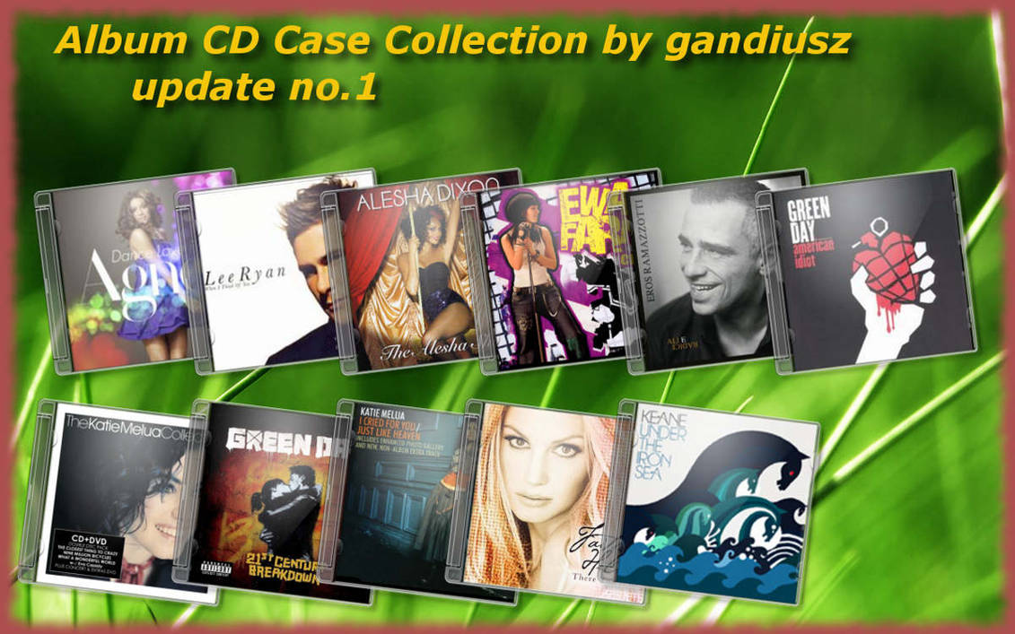 CD Case Collection update 01 by gandiusz on DeviantArt