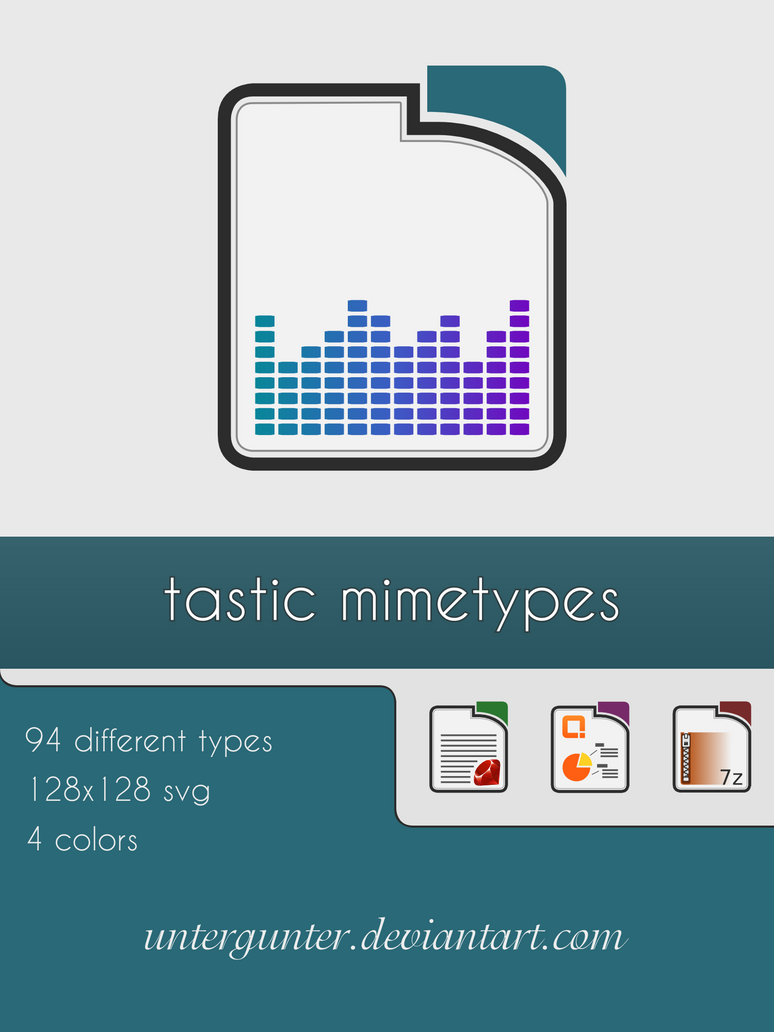 Tastic Mimetypes by Untergunter on DeviantArt