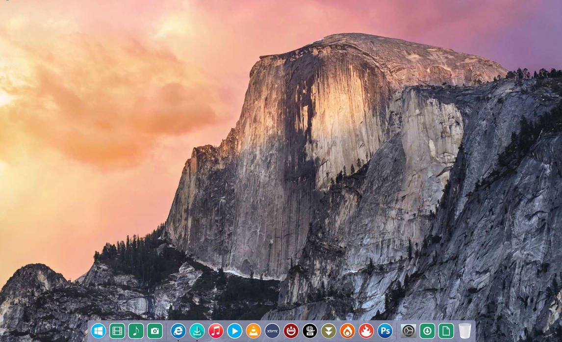 Yosemite Dock For Xwindows Dock 5 6 In 2d By Meridiusuk On Deviantart