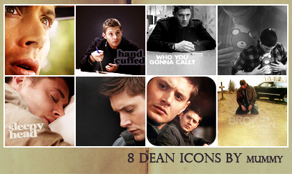 8 Dean Icons :7: by mummy16 on DeviantArt