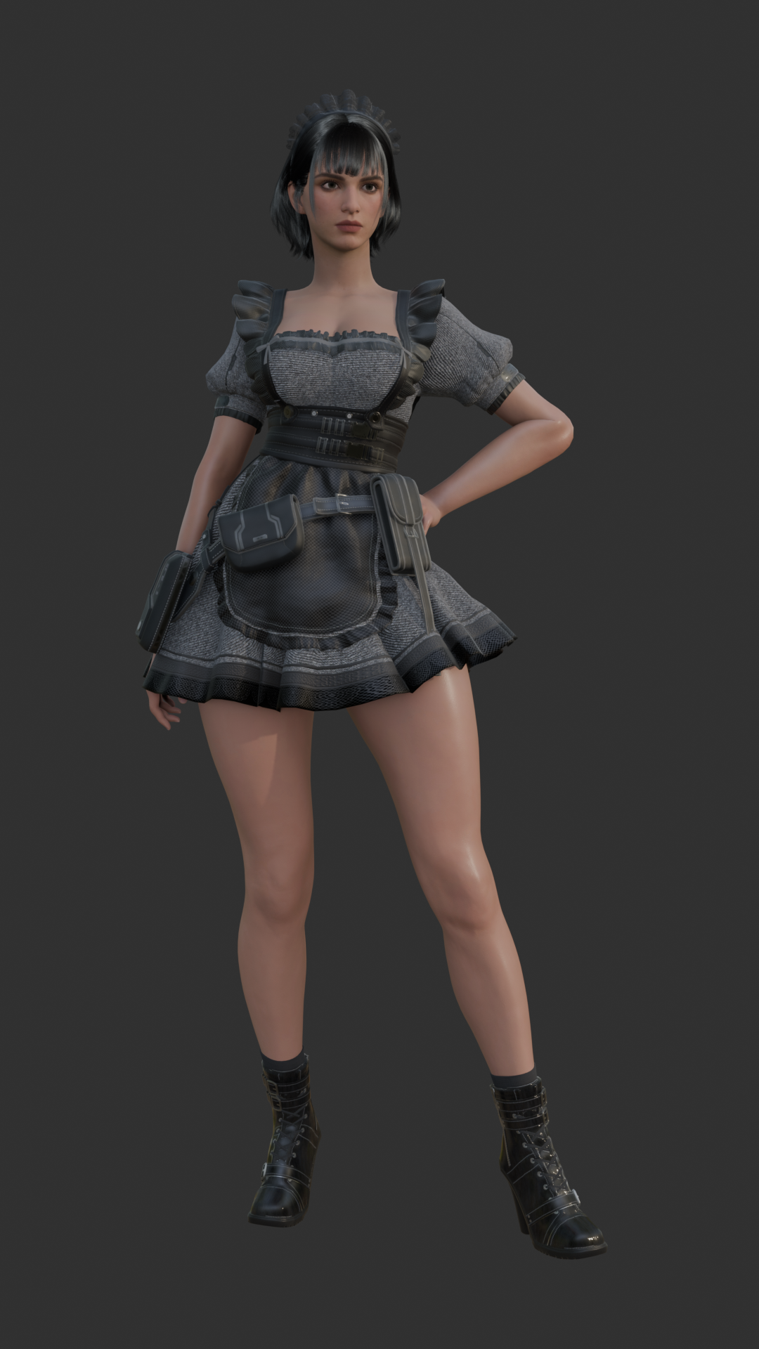 Hailey - Classic Maid (The First Descendant) by budiasa on DeviantArt