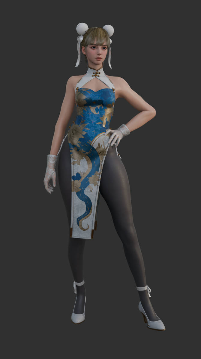 Valby - Blue Dragon (The First Descendant) by budiasa on DeviantArt