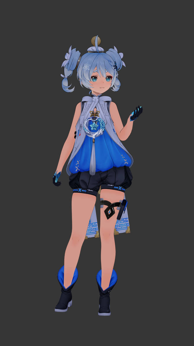 [blend] Youhu - Wuthering Waves by budiasa on DeviantArt