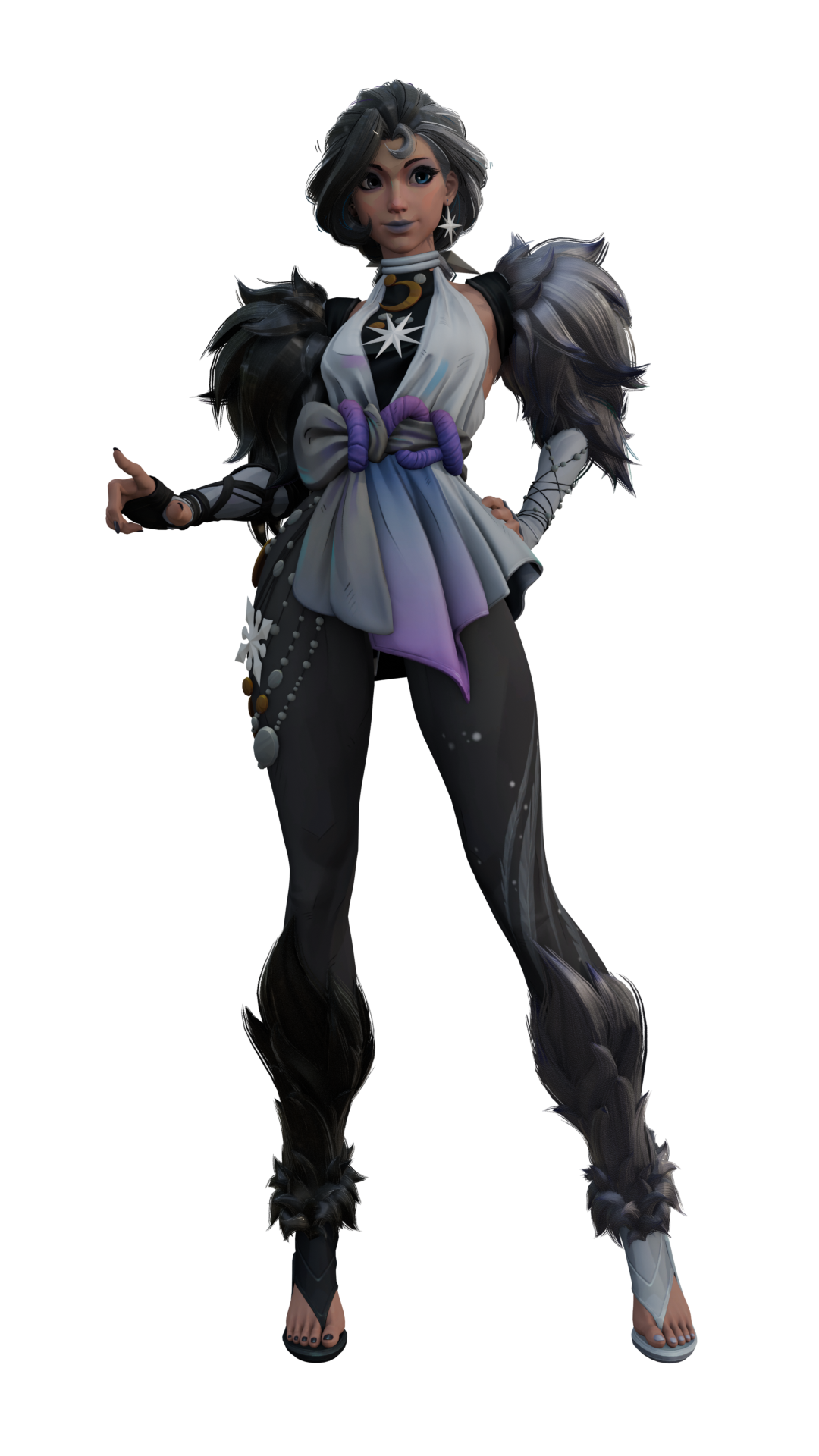 Marvel Rivals - Luna Snow (Nolaehaneun Manyeo) by budiasa on DeviantArt