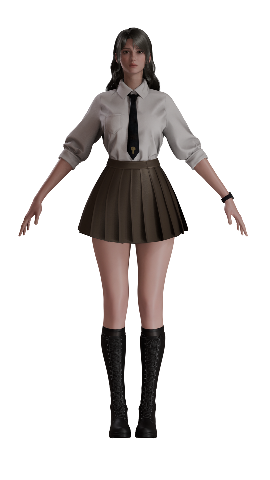 Gley Summer Uniform - (The First Descendant) by budiasa on DeviantArt