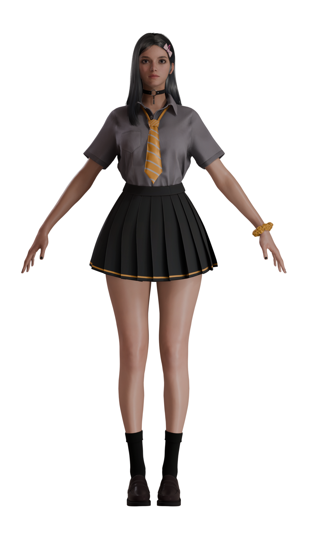 Luna Summer Uniform - (The First Descendant) by budiasa on DeviantArt